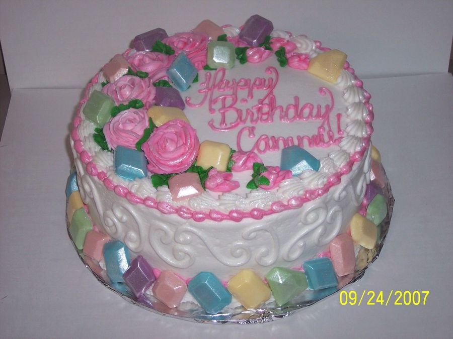 Premiere Jewelry Themed Bd Cake - CakeCentral.com