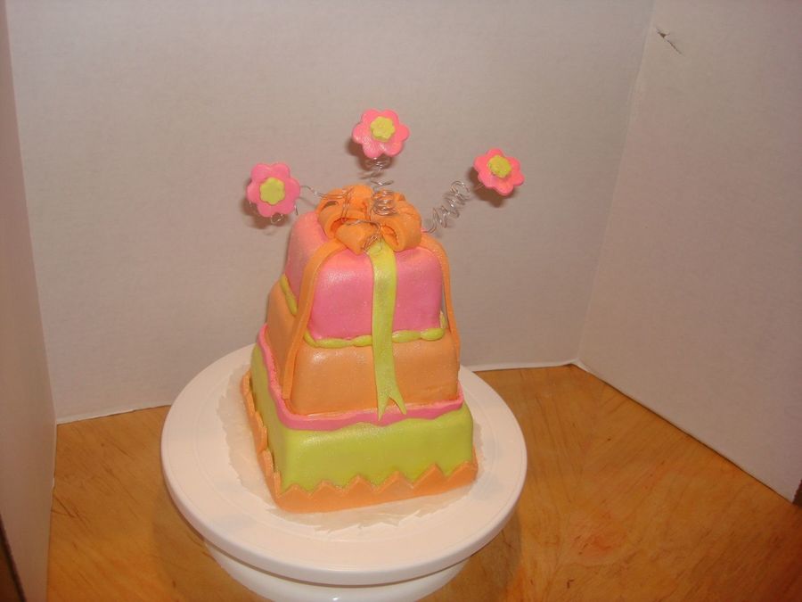 Bright Cake - CakeCentral.com