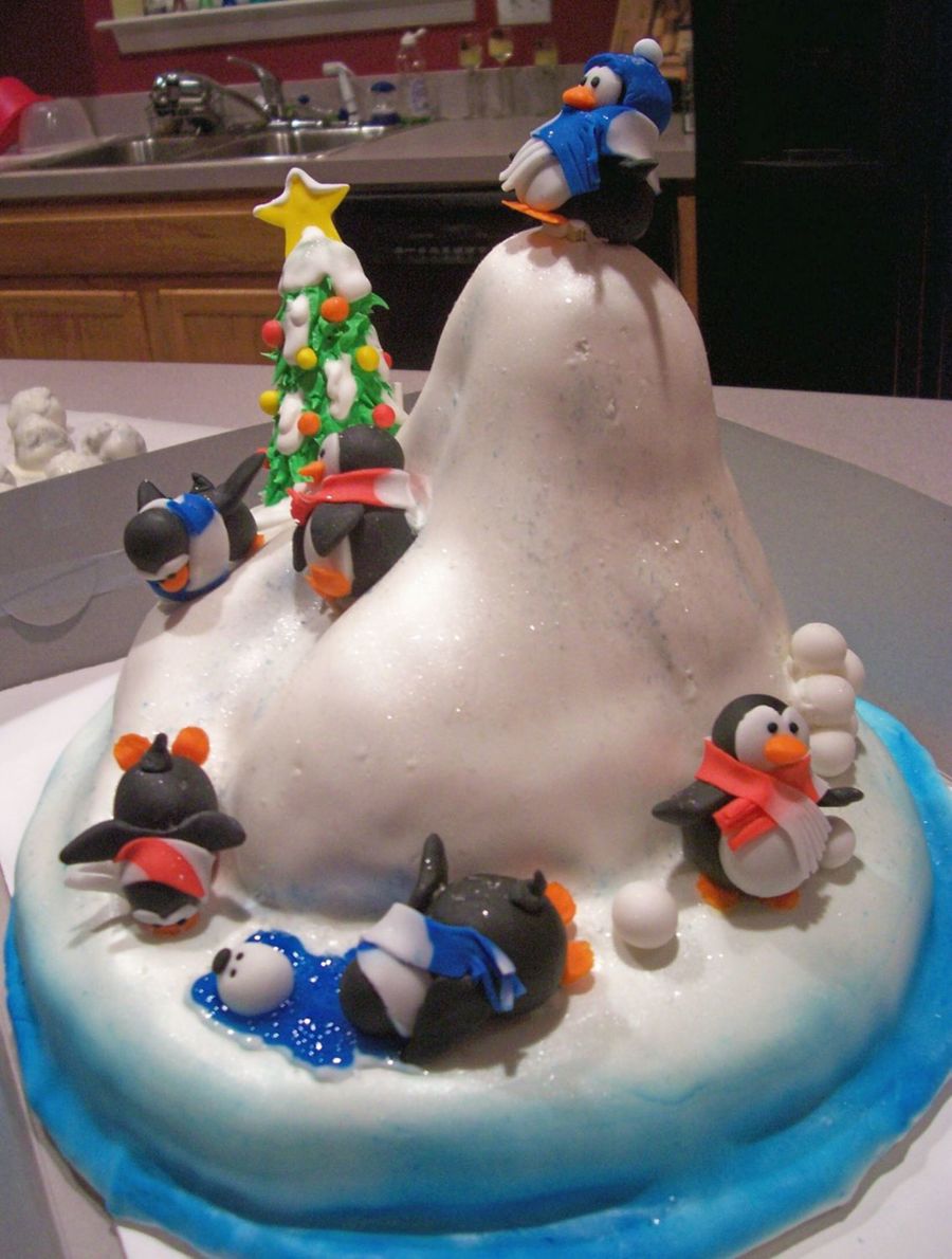 Penguin Playground - CakeCentral.com