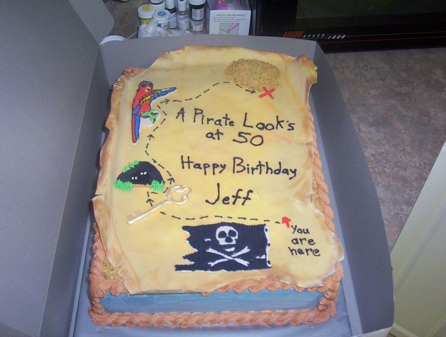 Treasure Map - CakeCentral.com