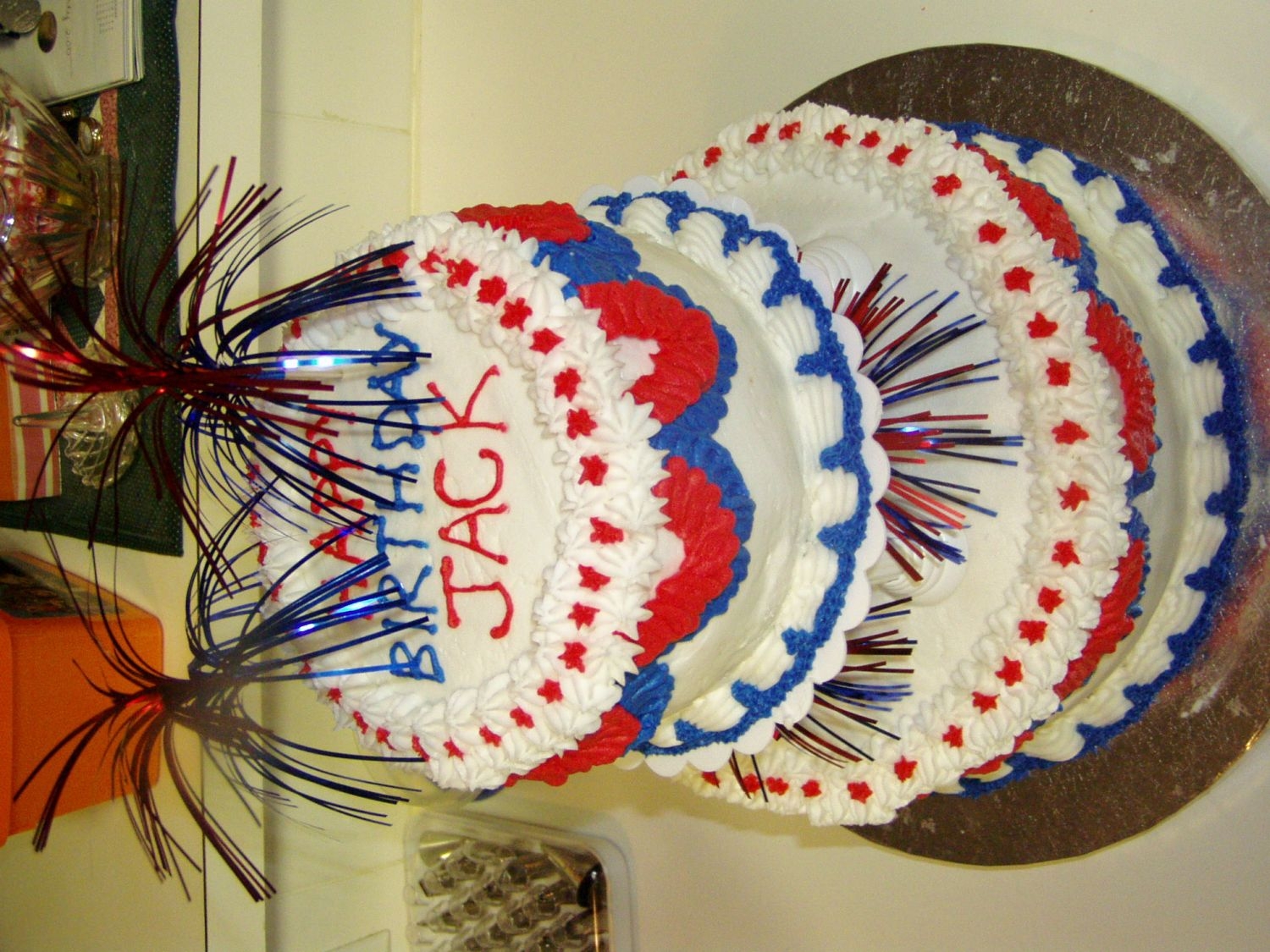 Fourth Of July Birthday Cake - CakeCentral.com