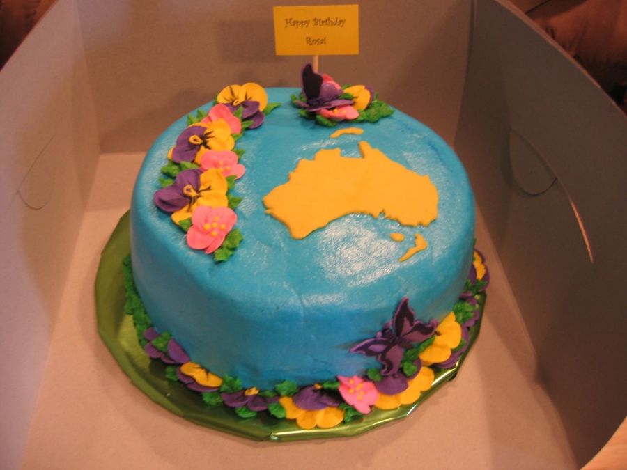 Aussie Birthday Cake - CakeCentral.com