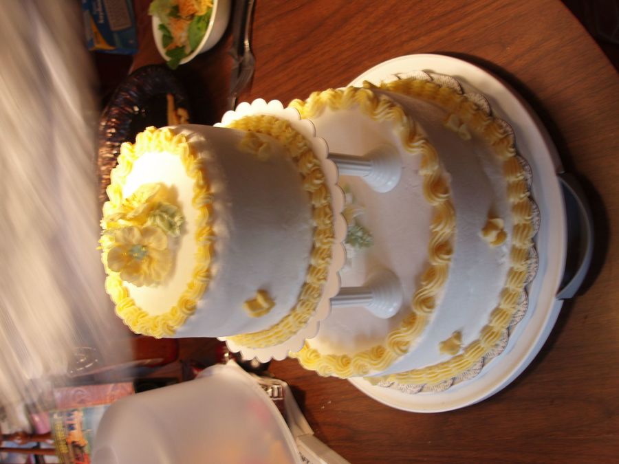 2 Teir Wilton Class Cake - CakeCentral.com