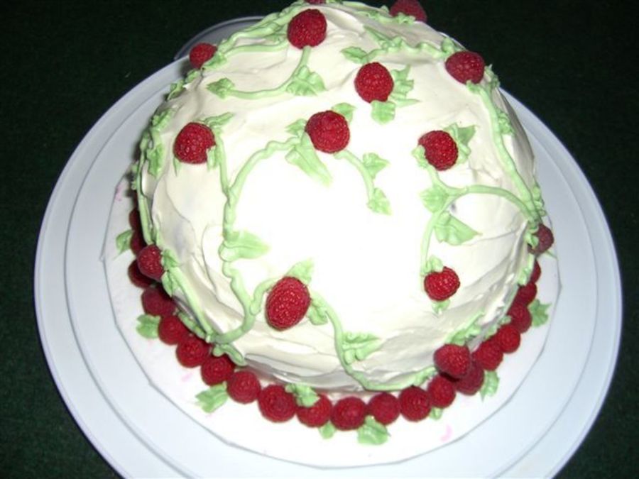 Raspberry Cake - CakeCentral.com