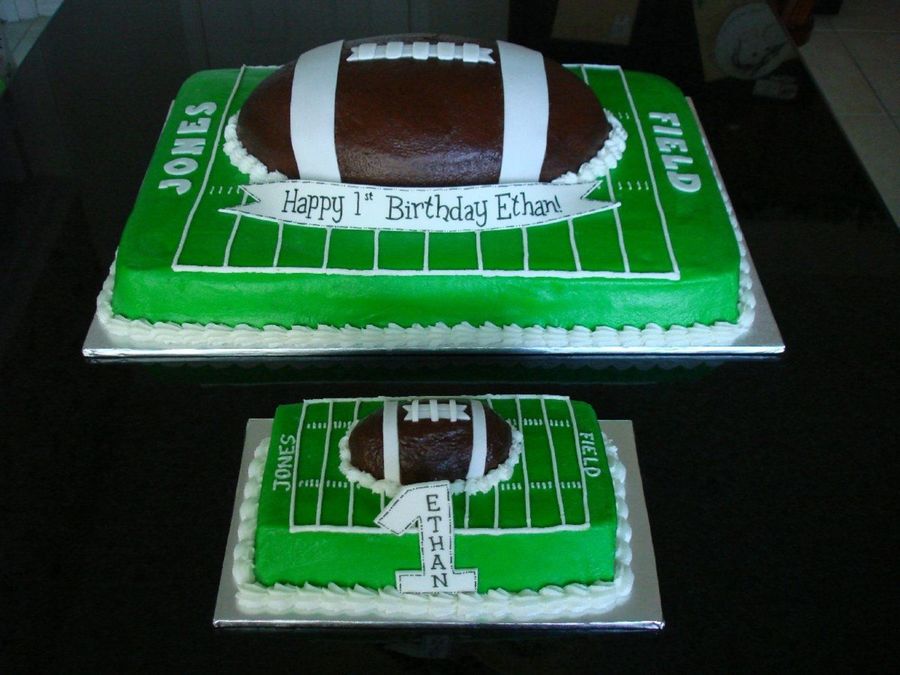 Football First Birthday - CakeCentral.com