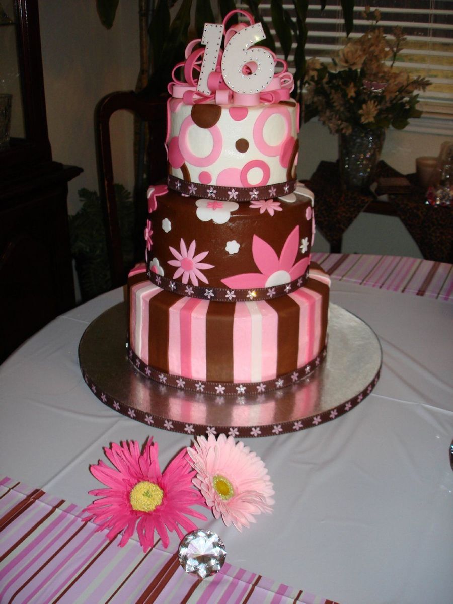 Mini-Sweet_16_Bling.jpg - CakeCentral.com