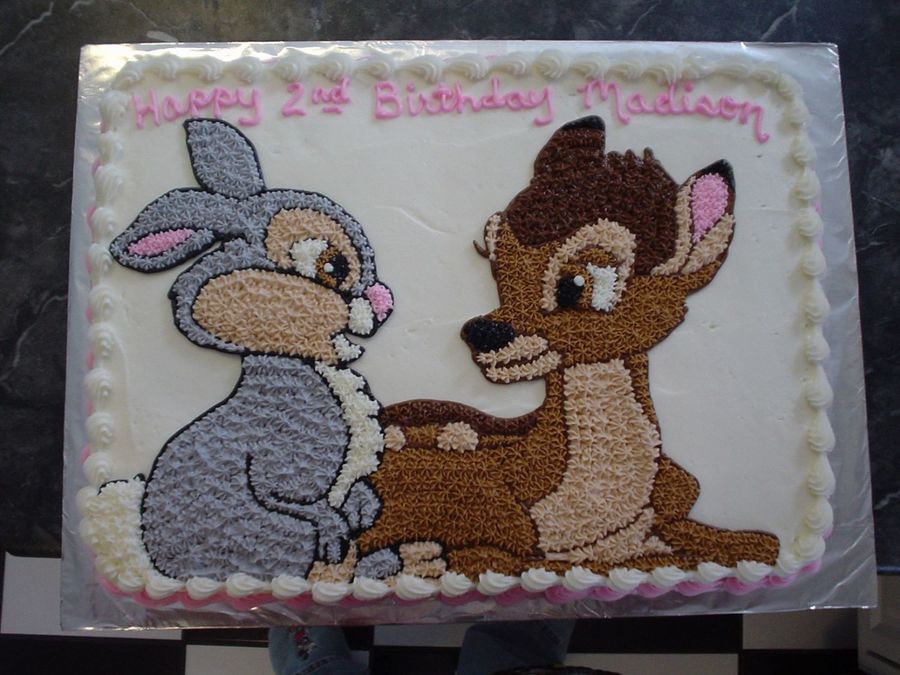 Bambi & Thumper - CakeCentral.com