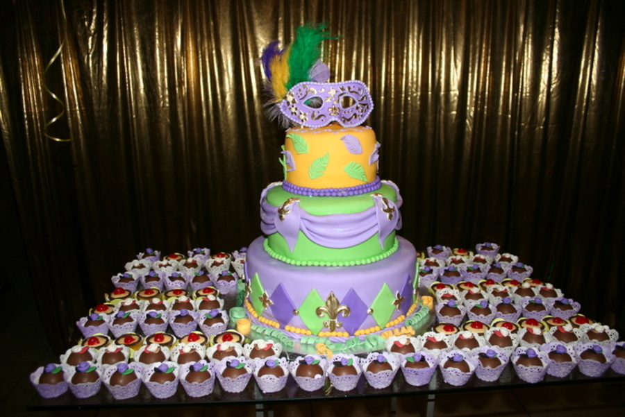 Mask Birthday Cake - CakeCentral.com