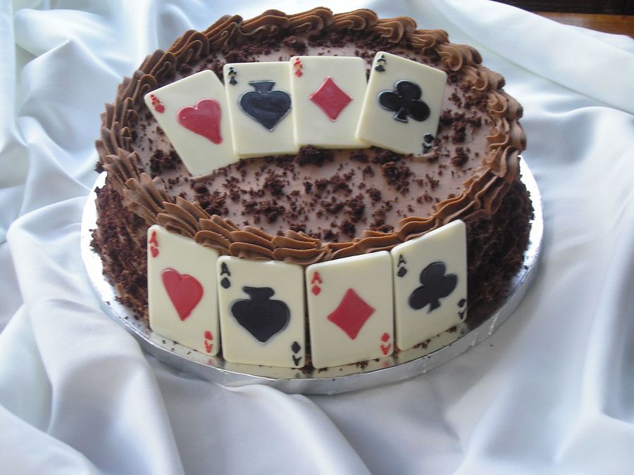 Chocolate Playing Cards - CakeCentral.com