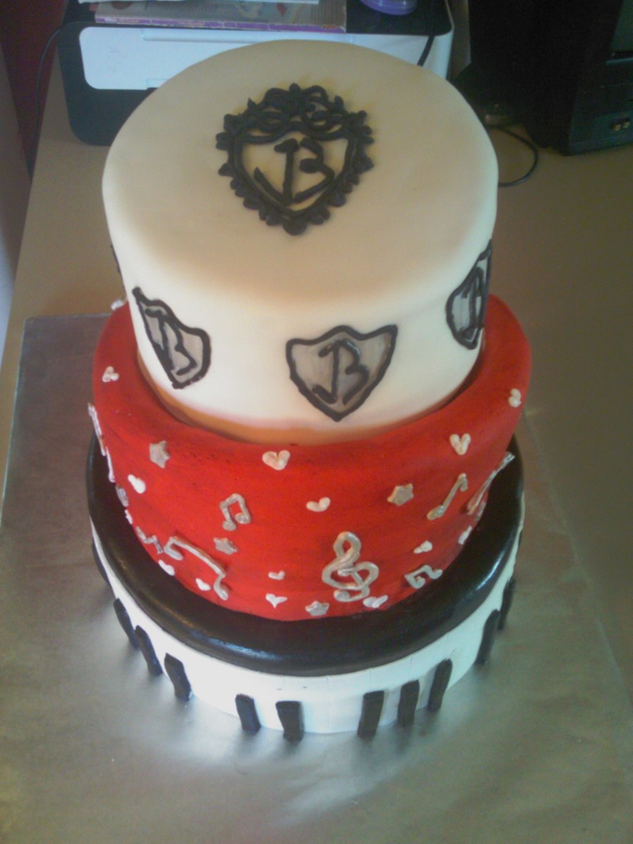 Jonas Brothers Birthday Cake - CakeCentral.com