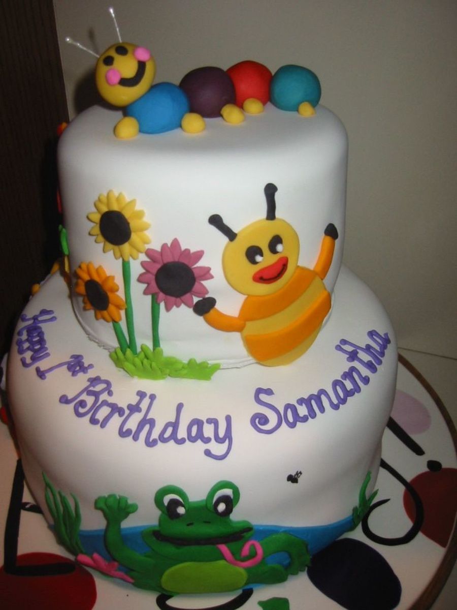 Baby Einstein First Birthday Cake - CakeCentral.com