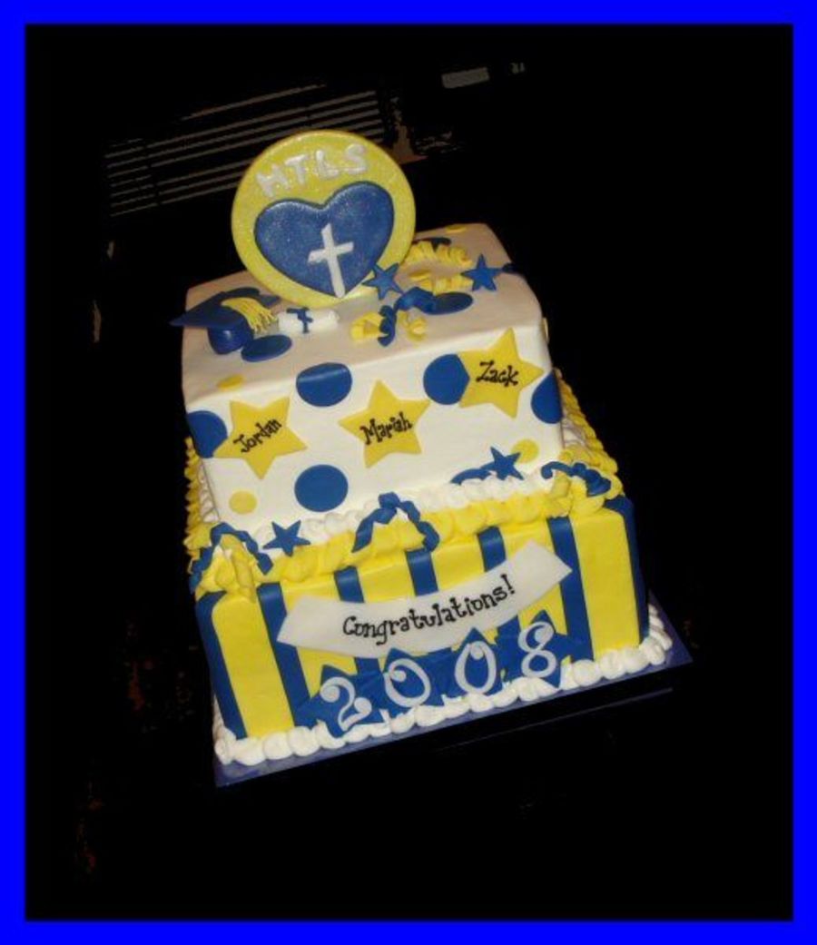 6Th Grade Graduation Cake - CakeCentral.com