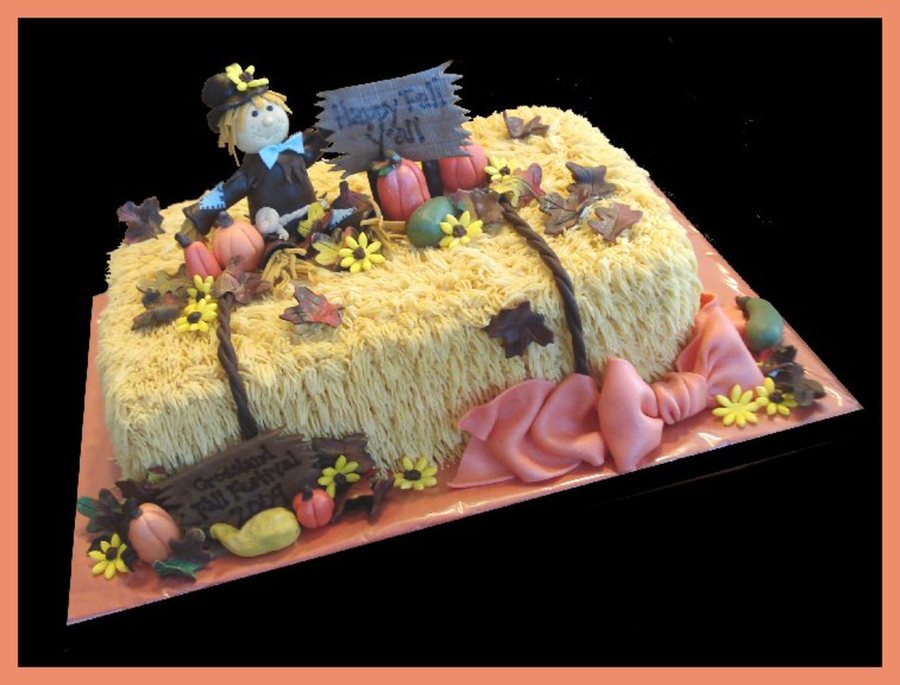 Hay Bale Cake - CakeCentral.com