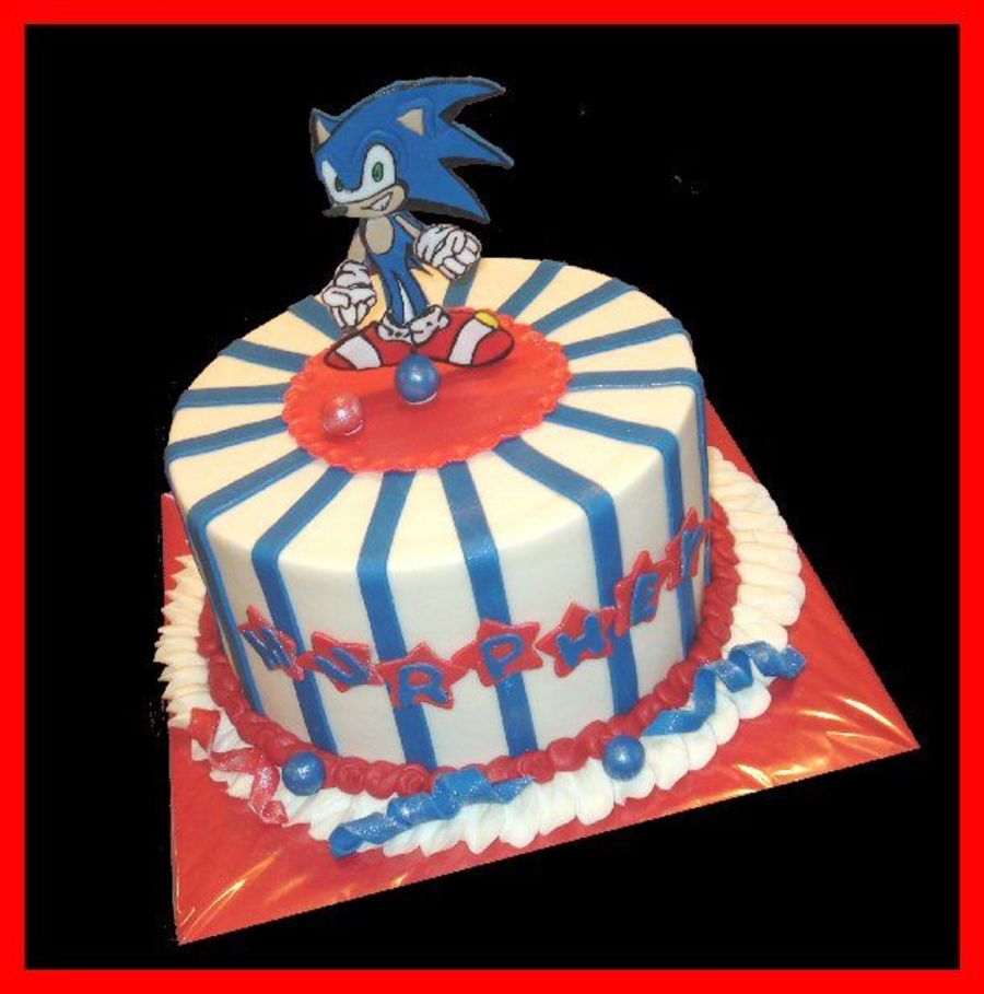 Sonic The Hedgehog - CakeCentral.com