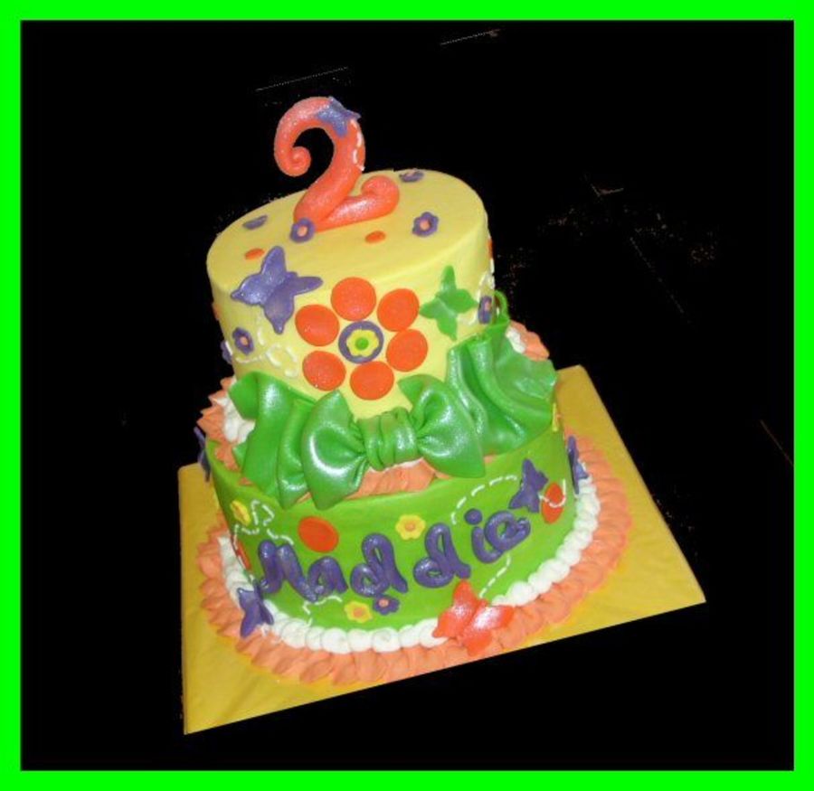 2Nd Birthday Cake - CakeCentral.com
