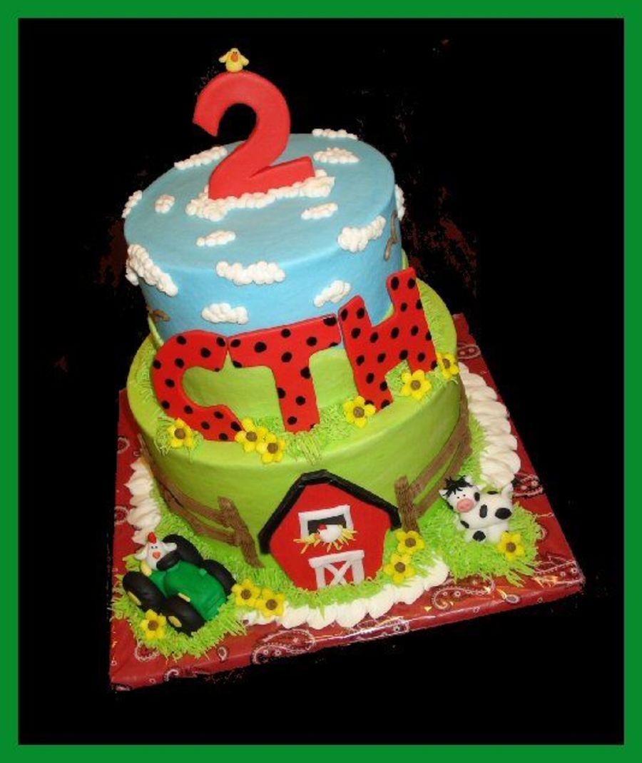 Farm / Tractor Cake - CakeCentral.com