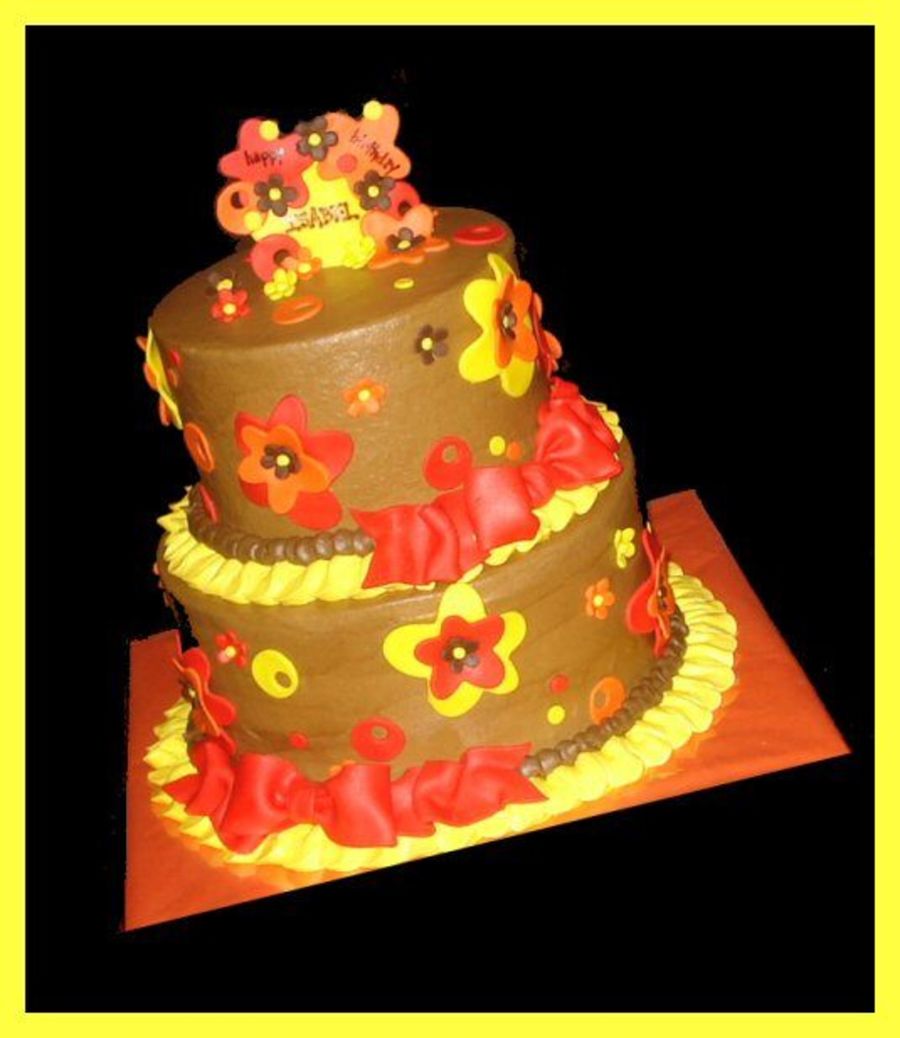 Vintage Retro Theme - CakeCentral.com