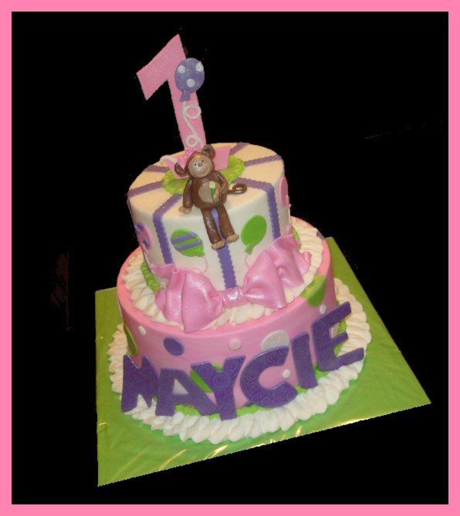 Balloons / Monkey - CakeCentral.com