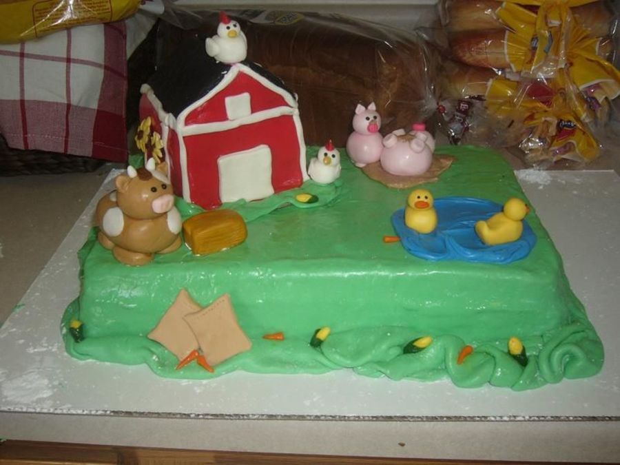 Farmer Cake - CakeCentral.com