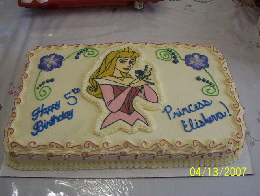 Princess Aurora - CakeCentral.com