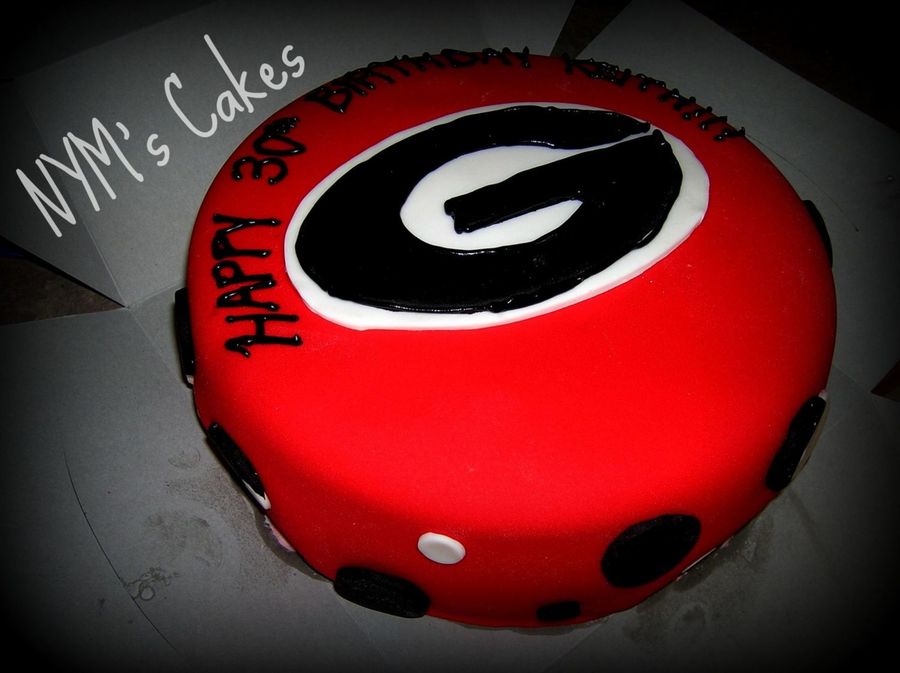 Uga Birthday Cake - CakeCentral.com