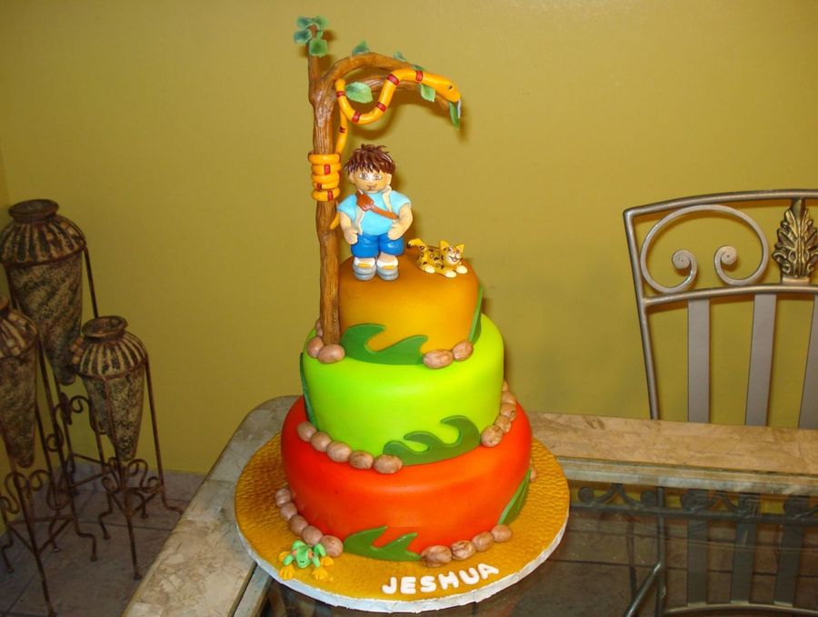 Diego Birthday Cake - CakeCentral.com