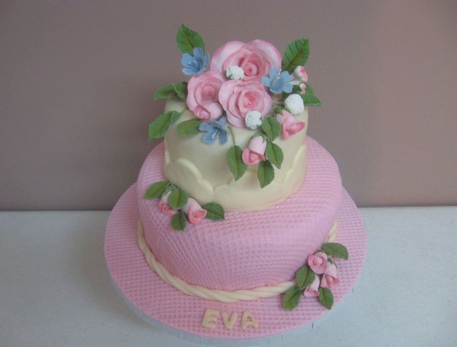 Eva - Birthday Cake - CakeCentral.com