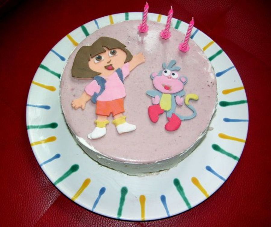 Dora And Boots - CakeCentral.com
