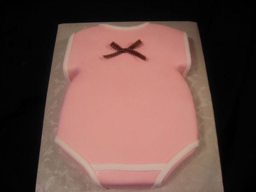 Pink Onesie - CakeCentral.com