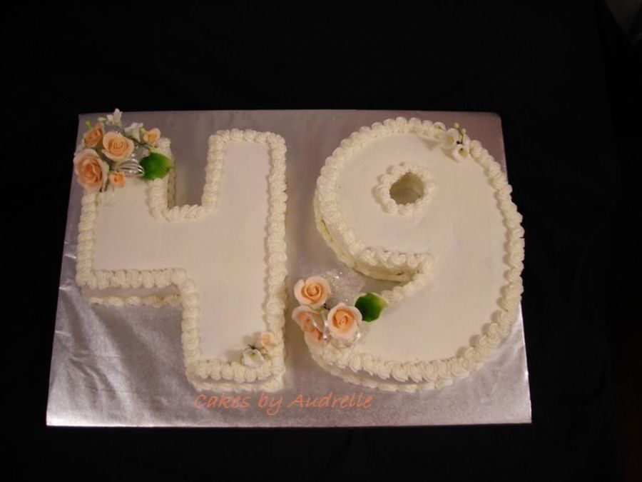 49Th Anniversary - CakeCentral.com