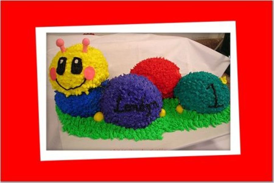 Baby Einstein Caterpillar - CakeCentral.com