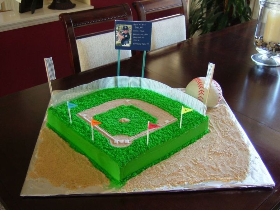 Baseball Field - CakeCentral.com