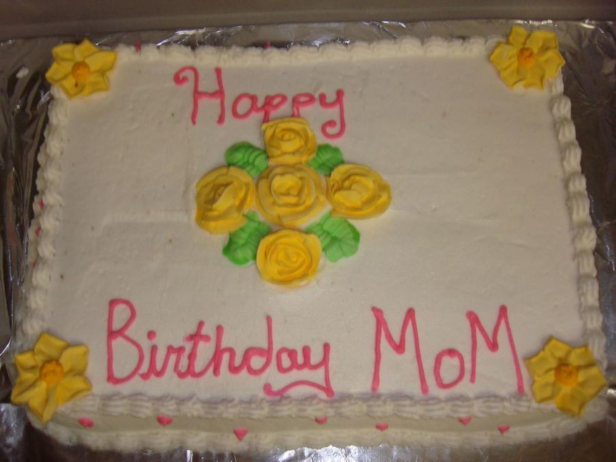 Cake For Grandma - CakeCentral.com