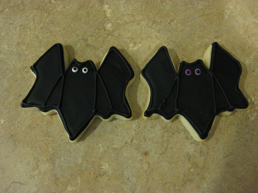 Bat Cookies - CakeCentral.com