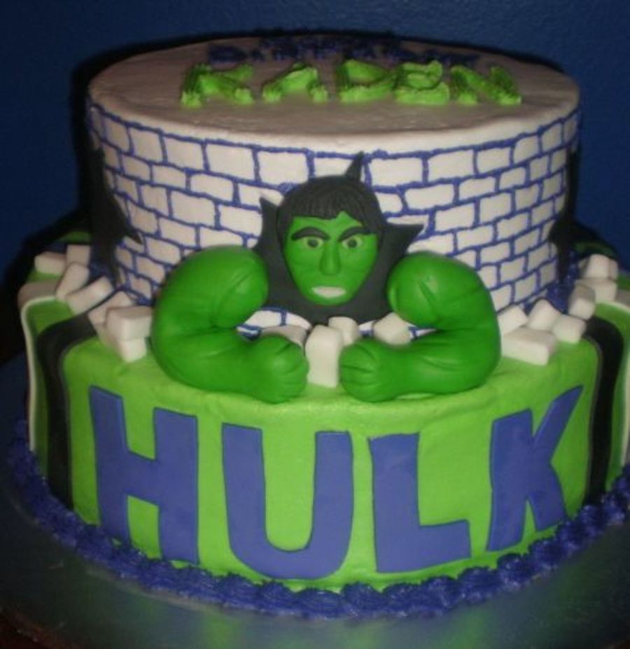 Incredible Hulk - CakeCentral.com