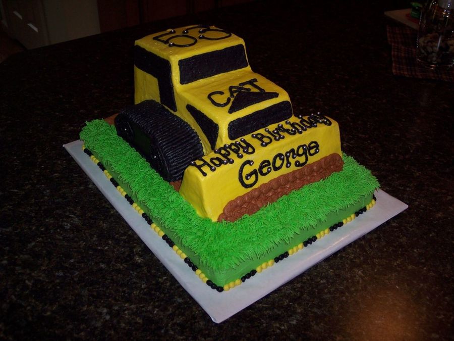 Bulldozer Cake - CakeCentral.com
