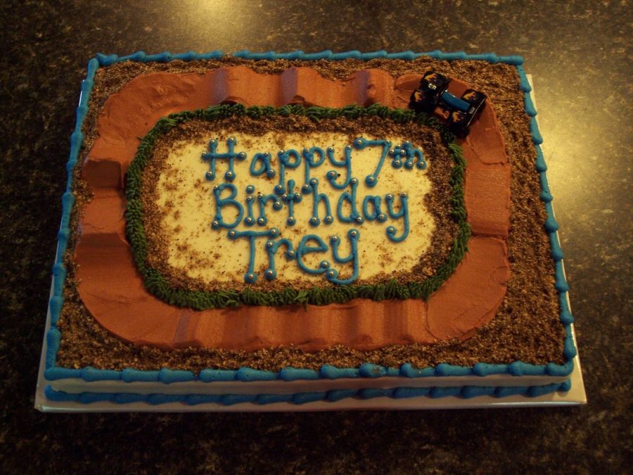 Trey's Fourwheeler Cake - CakeCentral.com