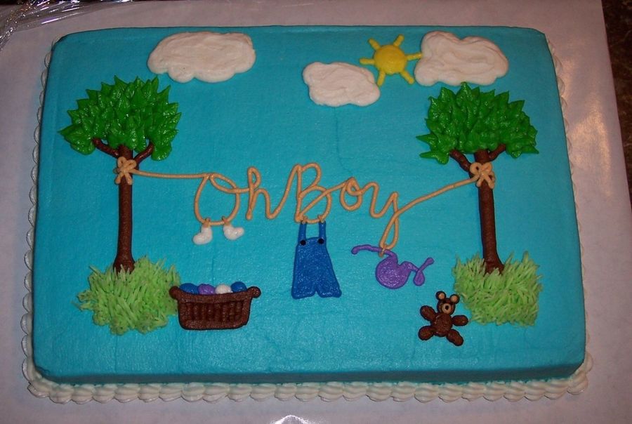 Oh Boy Cake - CakeCentral.com