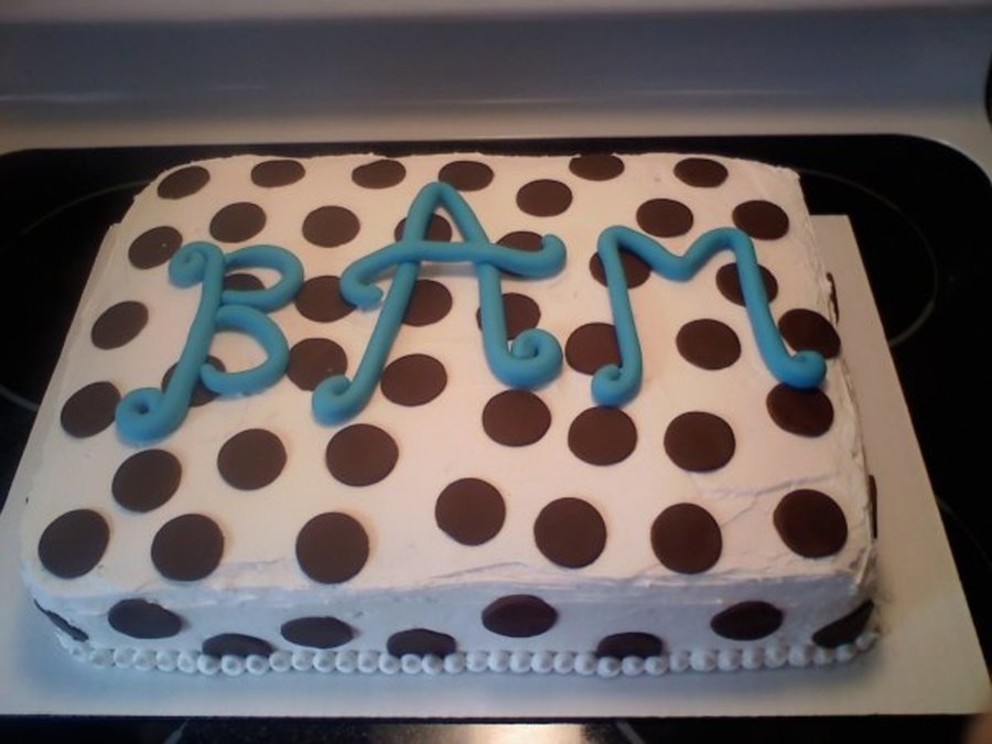 Initial Cake - CakeCentral.com
