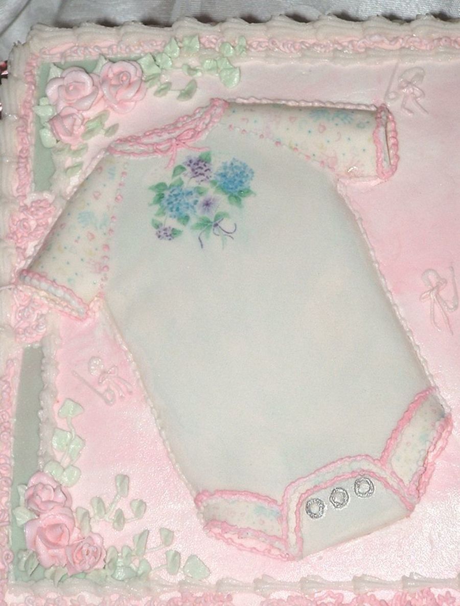 Edible Image Onesie - CakeCentral.com