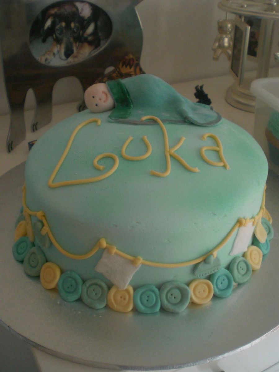 Luka Baby Shower - CakeCentral.com