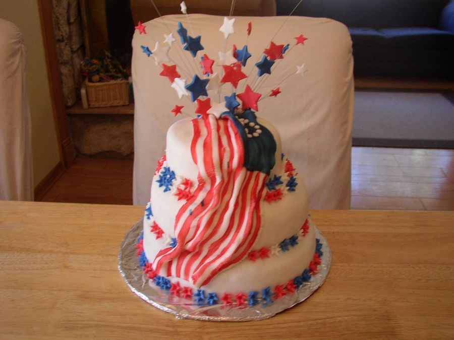 Citizenship Cake - CakeCentral.com