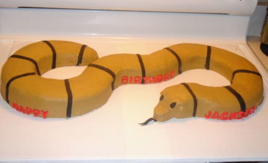 Snake Cake - CakeCentral.com