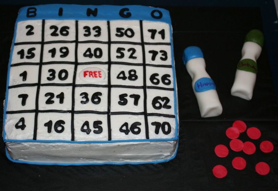 Bingo Card - CakeCentral.com