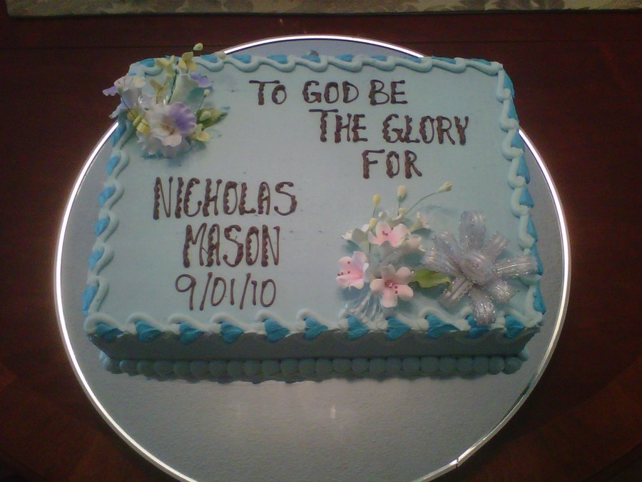 Adoption Cake - CakeCentral.com
