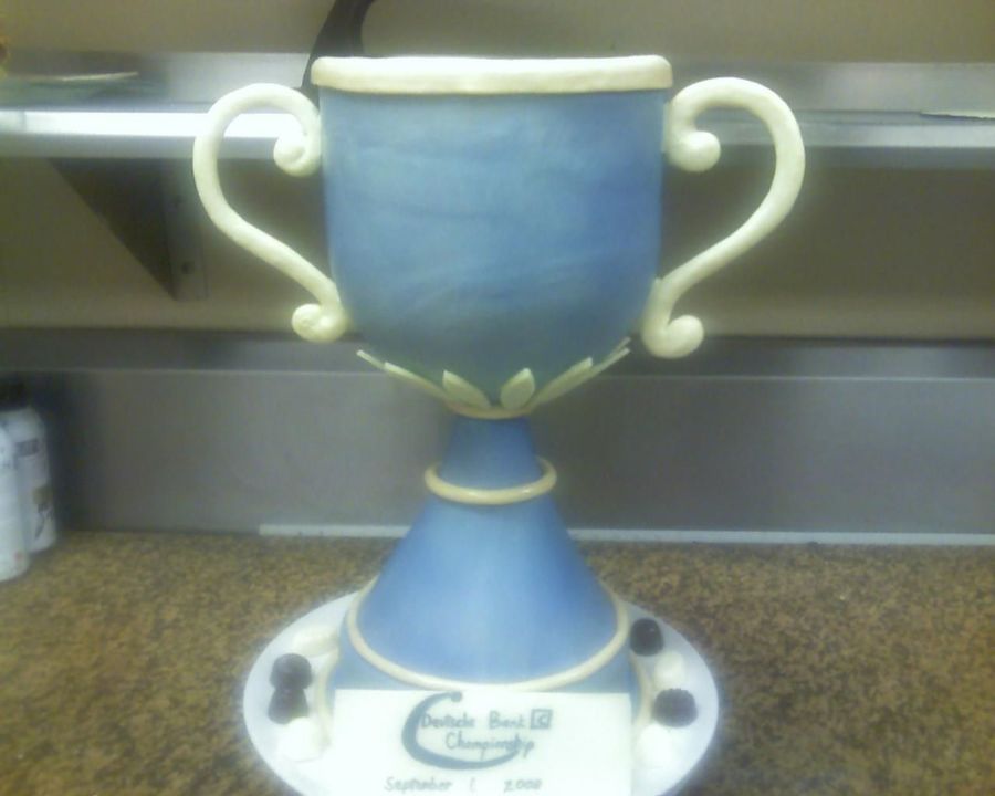 Trophy Chocolate Piece - CakeCentral.com