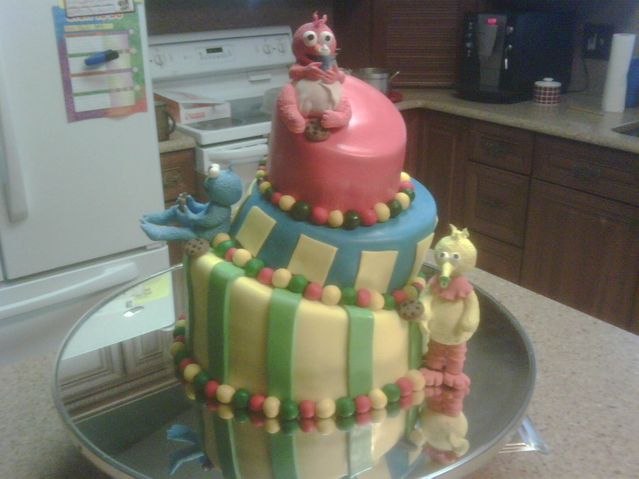 Baby Elmo Cake - CakeCentral.com