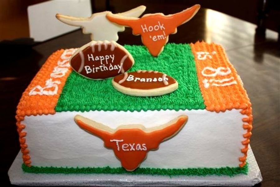 Longhorn Birthday Cake - CakeCentral.com