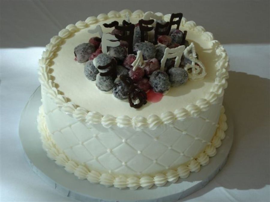 20Th Work Anniversary Cake - CakeCentral.com