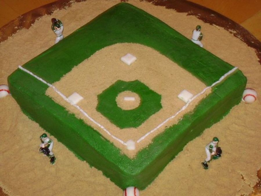 Baseball Field - CakeCentral.com
